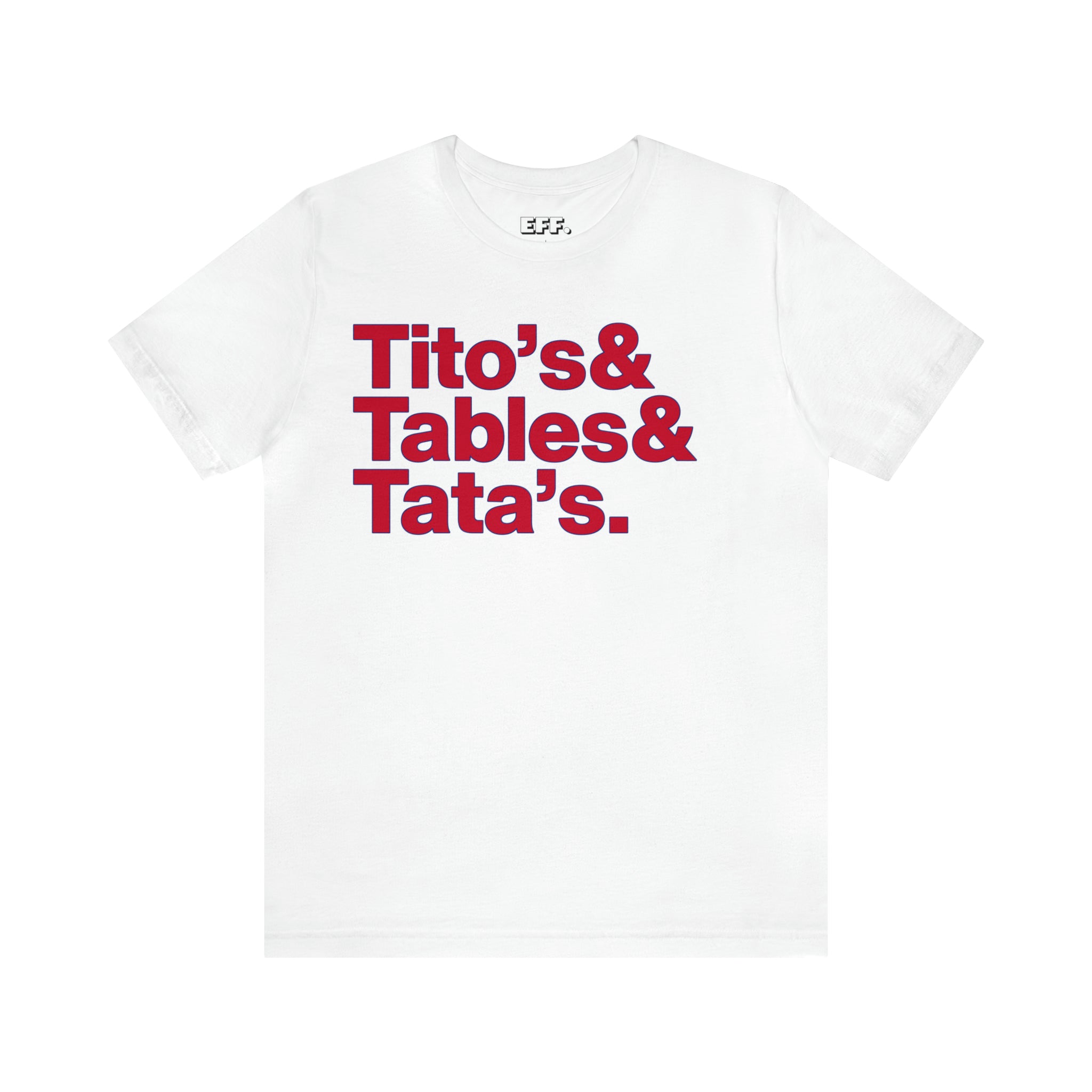 Tito's & Tables Tata's. EffWordz